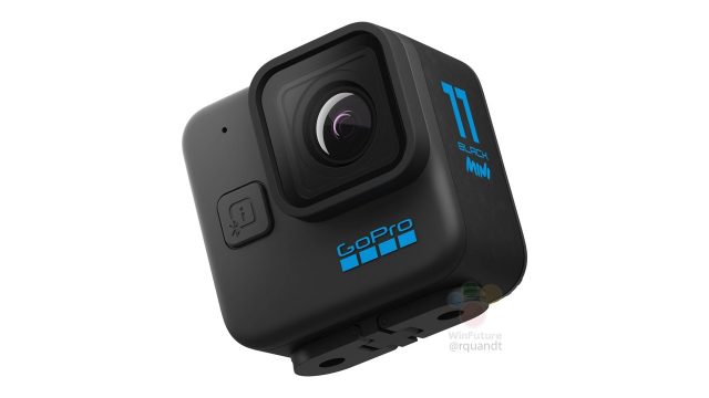 GoPro Hero 11 Black "Mini" appears in unofficial images - Royals Blue