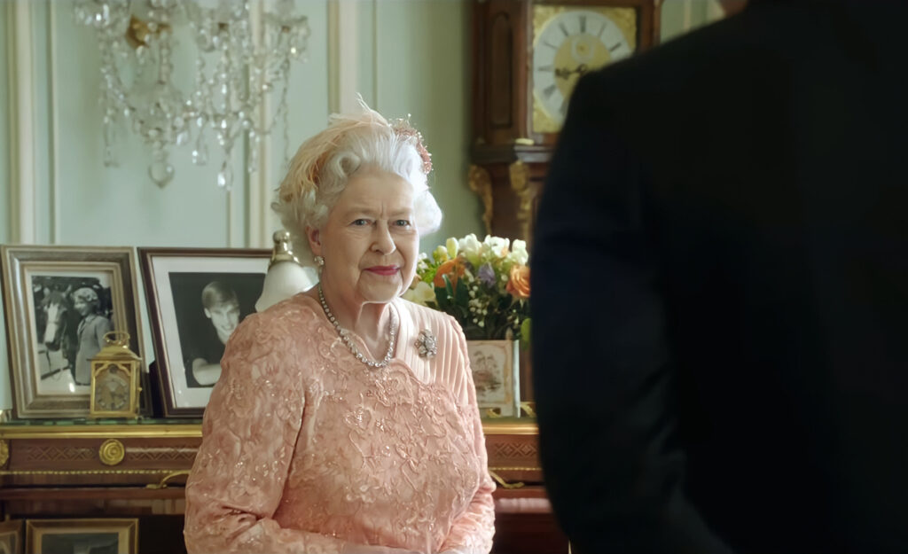 The secret film of Queen Elizabeth and Britain's most notorious spy ...