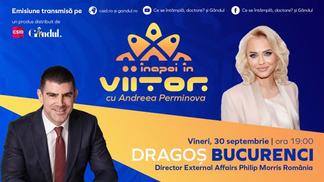 Dragoș Bucurenci is invited to ,,Back to the future with Andreea ...