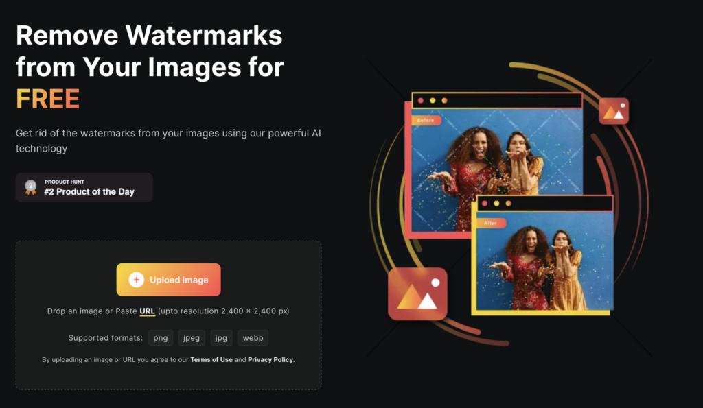 AI WatermarkRemover service does exactly what the name describes ...