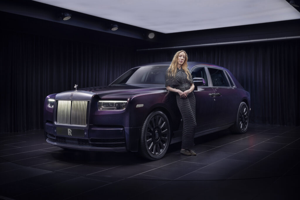 Rolls-Royce has unveiled a Phantom that it describes as a "bespoke ...